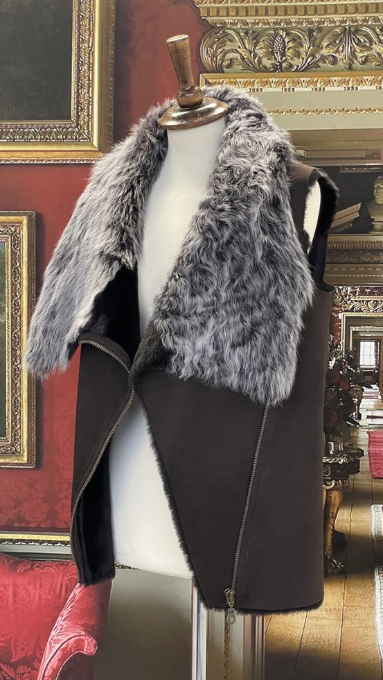 Toscana shearling zipped gilet: butter soft, thick, warm and stylish ...